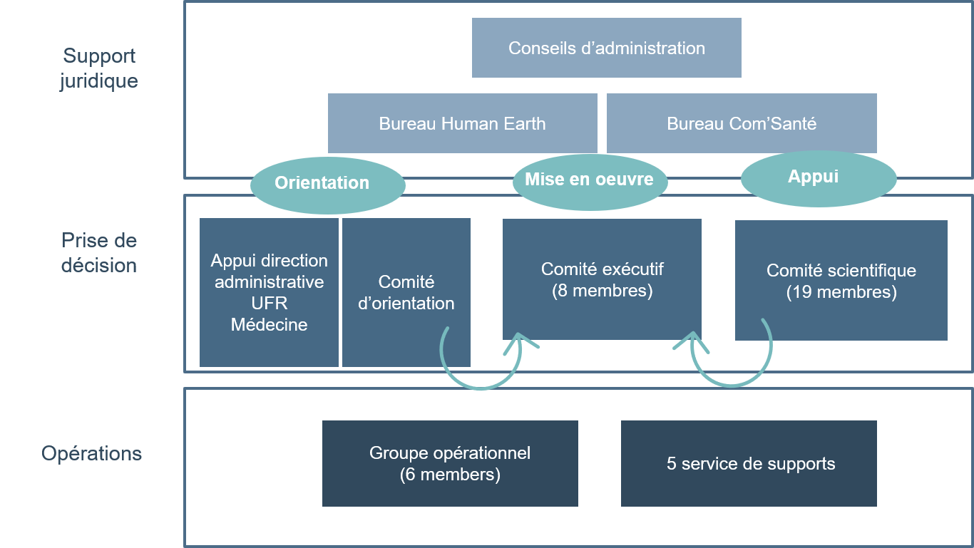Organigramme - UNESCO Chaire Santé sexuelle et Droits humains